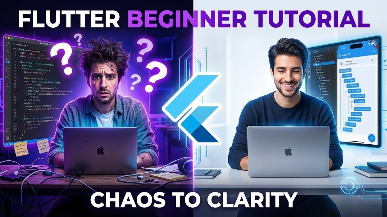 Build Your First Mobile App UI in Flutter | Complete Beginner Tutorial (2026)