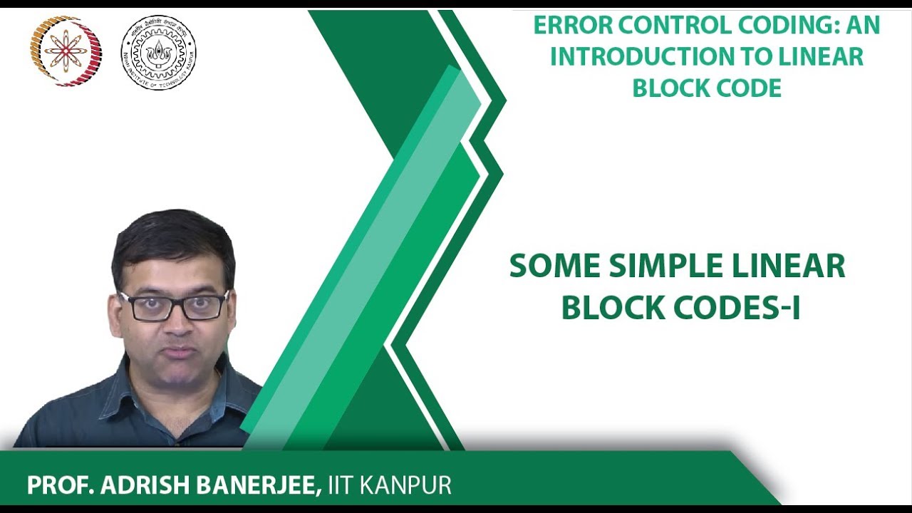 Some Simple Linear Block Codes-I