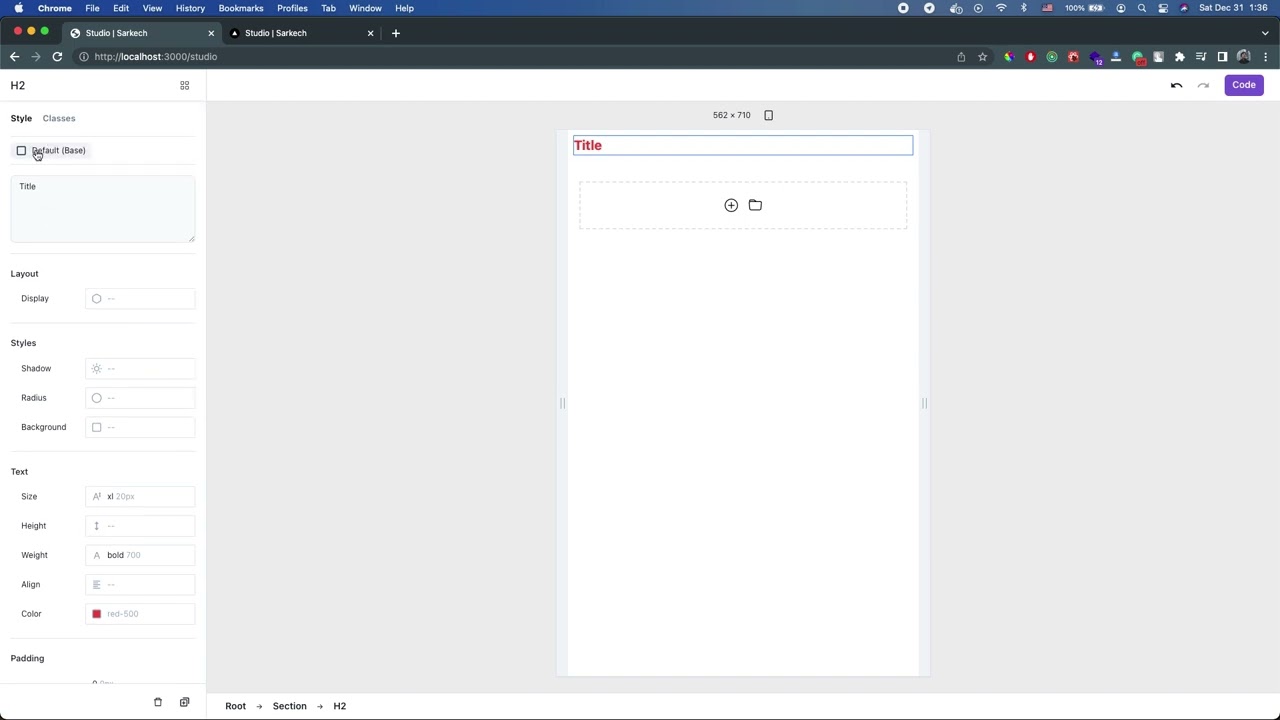 Tailwind CSS builder demo