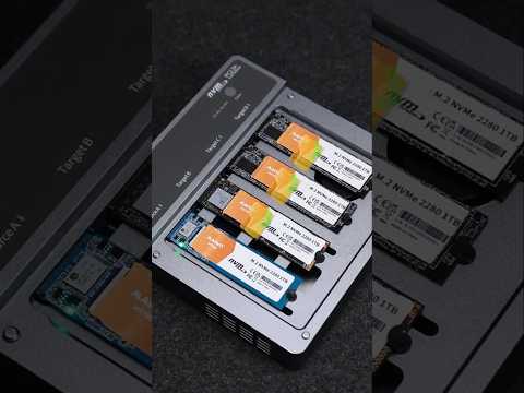 Multiple nvme SSD Enclosure, Portable nvme SSD Enclosure #nvme #ssd #enclosure 😀