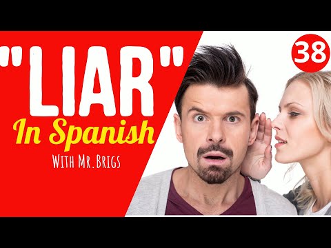 What's LIAR IN SPANISH