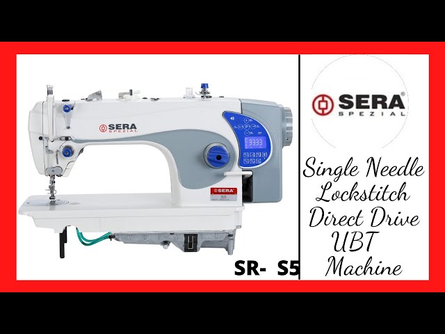Lockstitch Sewing Machine - SERA Single Needle Lockstitch Direct Drive ...