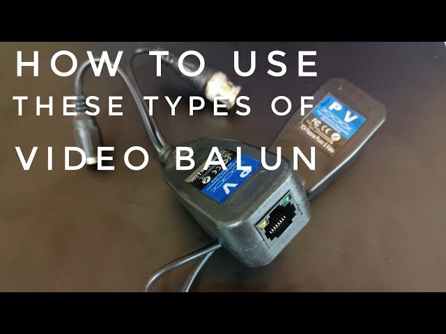 CCTV ACCESSORIES - 8MP HD PASSIVE VIDEO BALUN Trader - Wholesaler ...