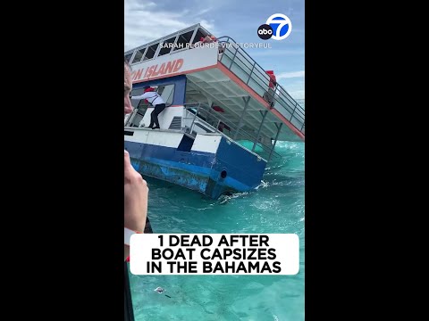 Passenger records 'traumatic' Bahamas boat capsize that left 1 dead