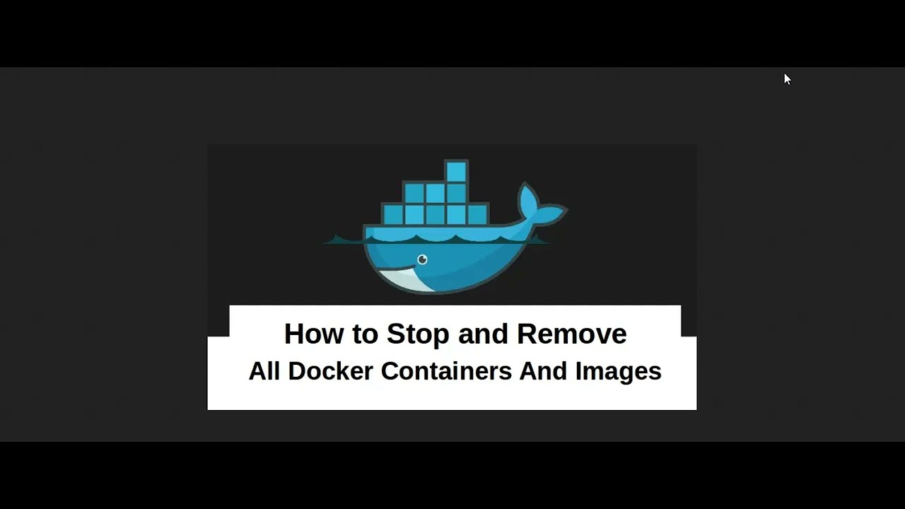 How to Remove all Docker Containers and Images Windows or Clean up your Docker system