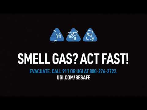 Smell Gas? Act Fast!