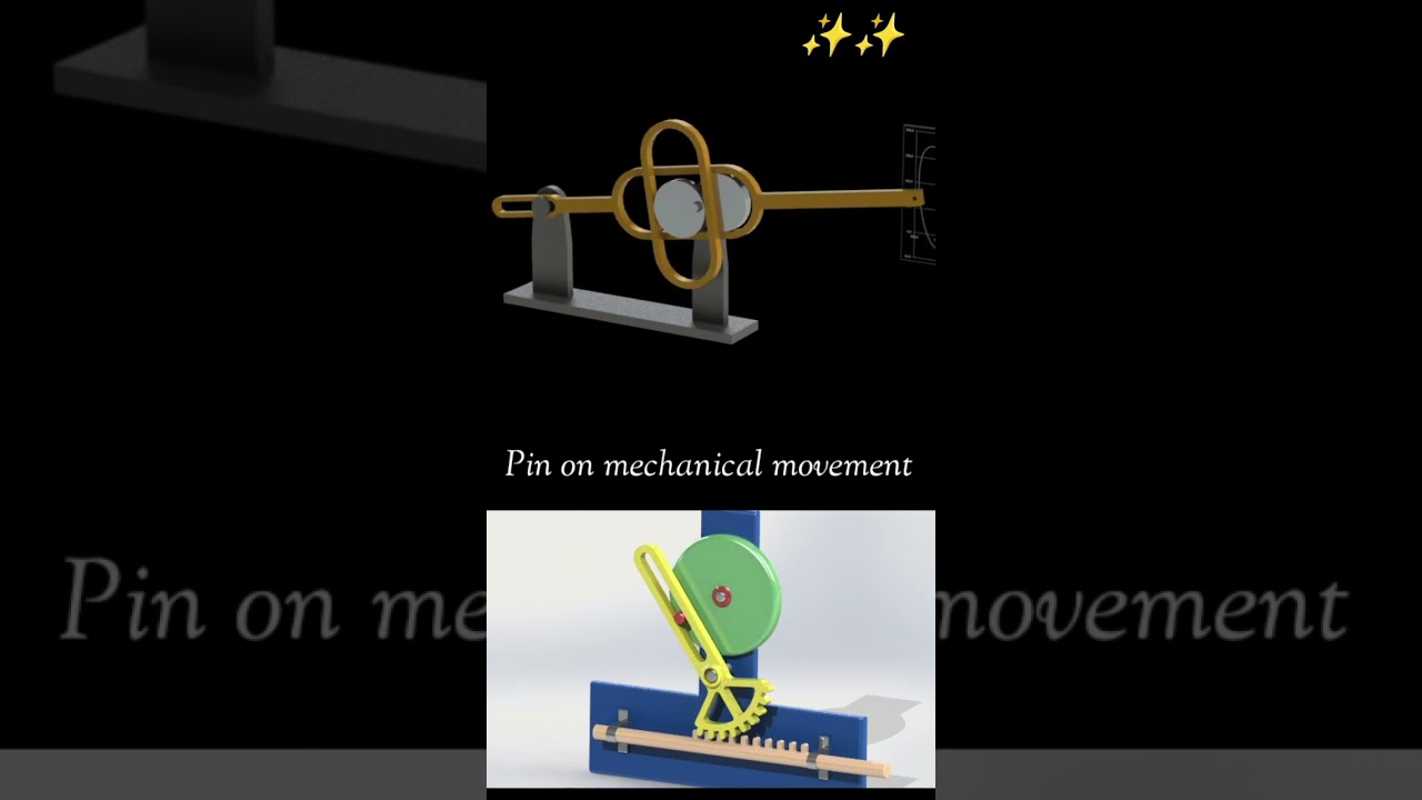 Pin on mechanical movement #3ddesign #mechanical #engineering #btech #mechanisms #3d #pin #shorts