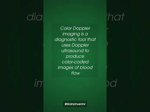 Color doppler imaging was invented by dirk r. stokroos on january 01, 1984 #subscribe