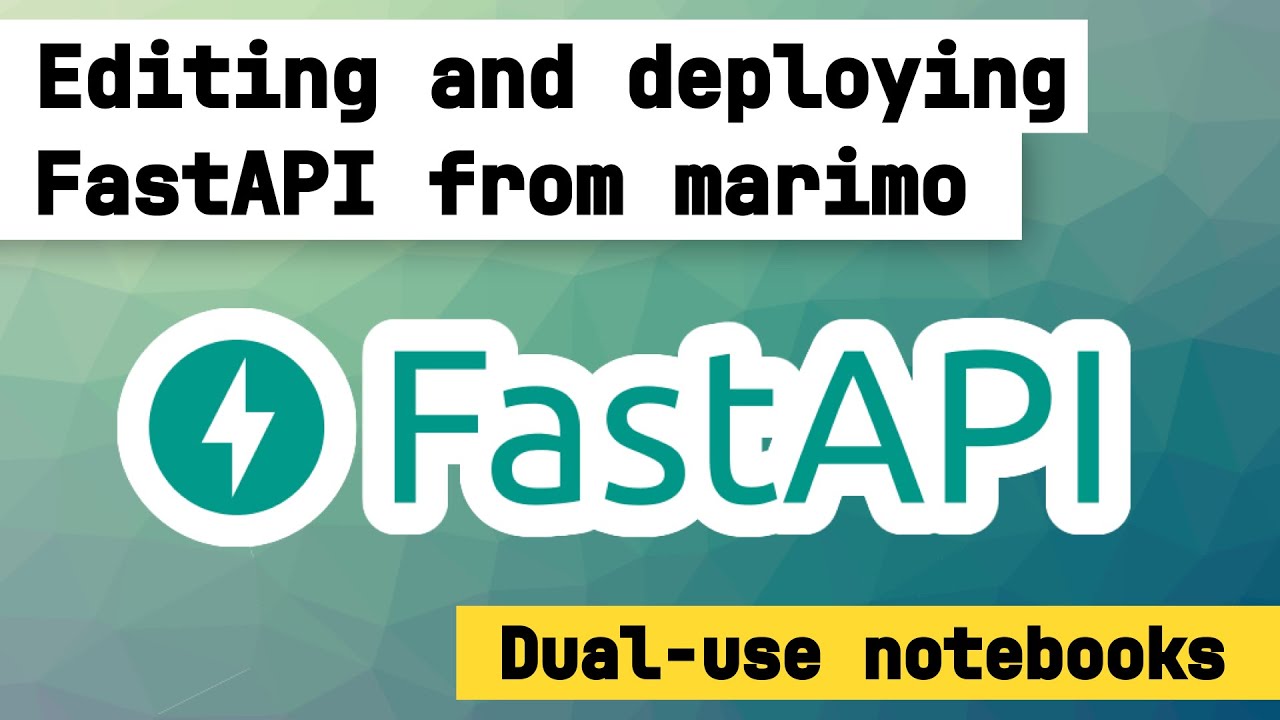 Building FastAPI apps from notebooks is ... great!