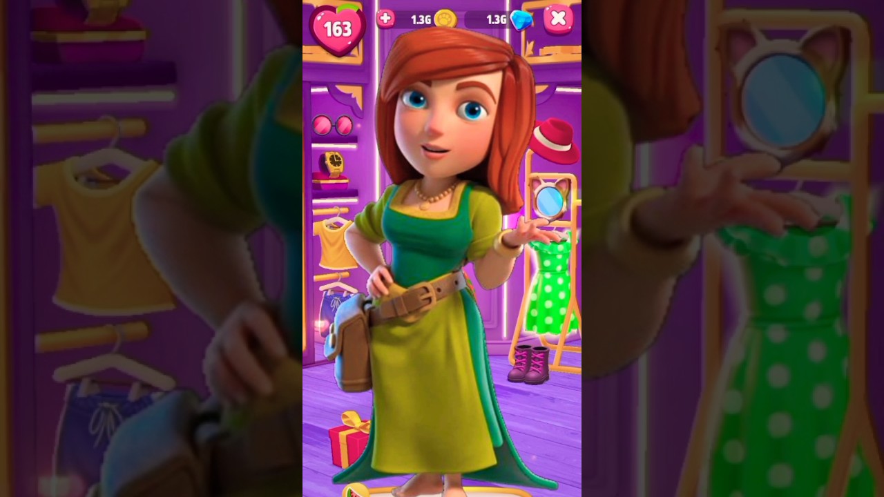 Villager Clash of Wiki Fandom makeover By My Talking Angela 2 #shortvideo #cosplay