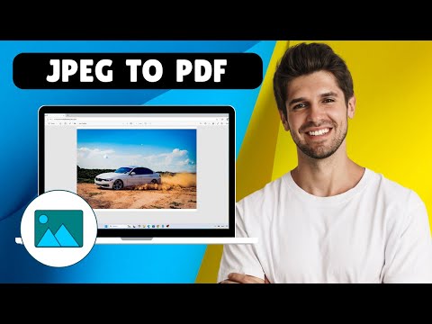 How To Convert JPEG Image To PDF in Laptop - Easiest Way
