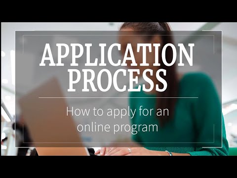 Application Process for UGA Online Programs
