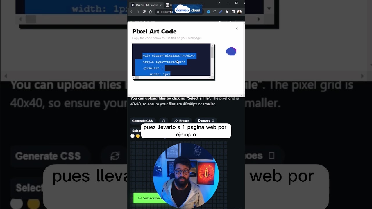 Pixel art y CSS 😱😎👨‍💻🤘