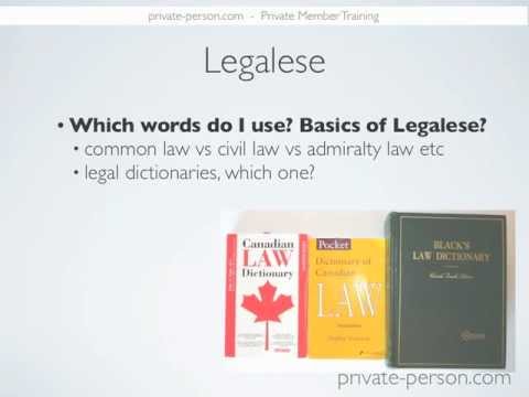 Questions-Legalese