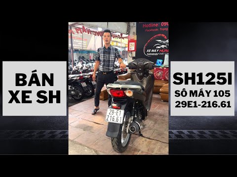 SH125i Sampanh 29E1-216.61 số máy 105 @Xe Máy Hùng Cường