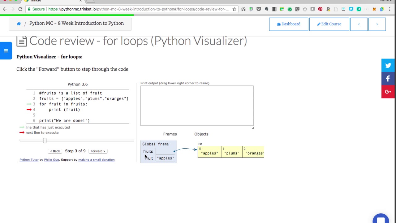 Visualizing For Loops (pythonmc.org)