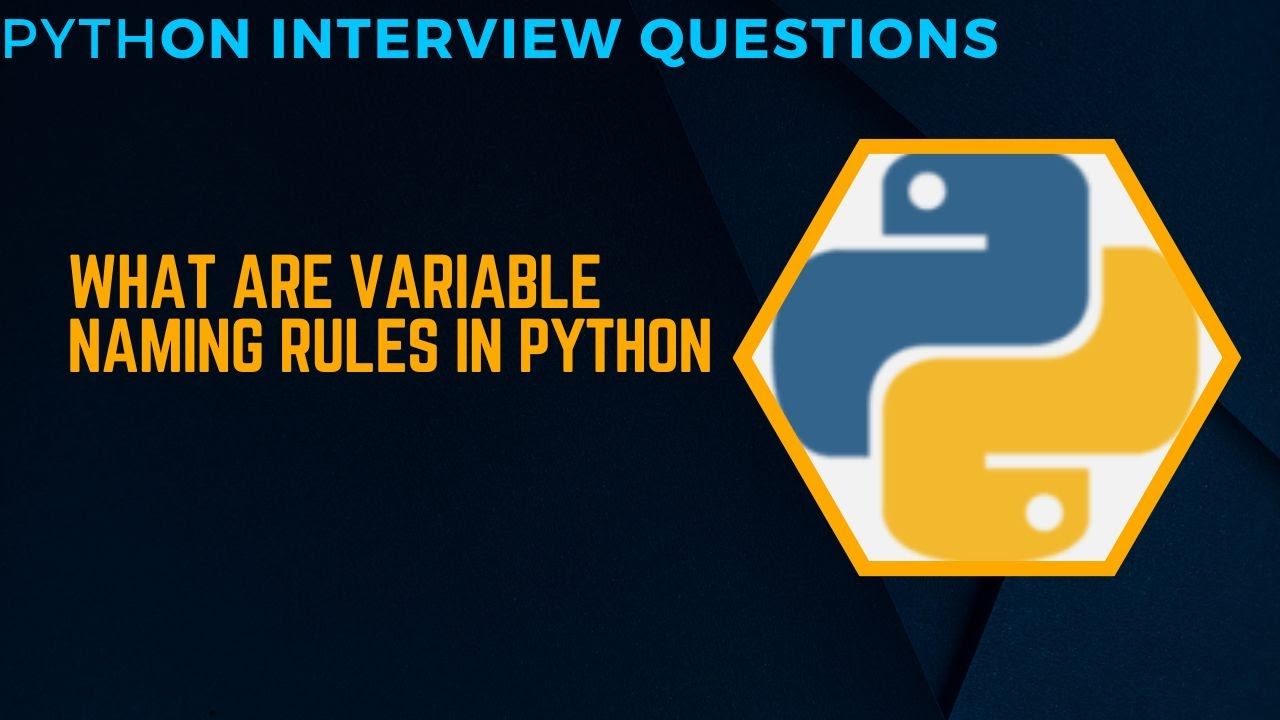 Python Interview Question, Valid variable names #pythonprogramming #variablenames #interviewquetions