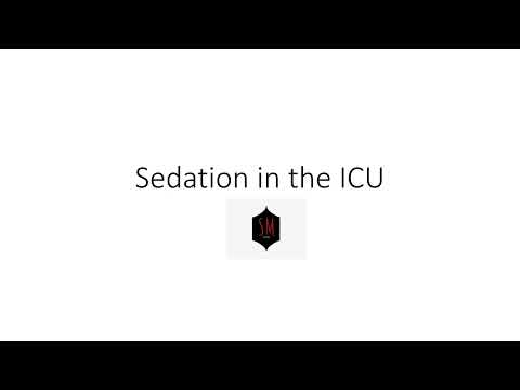 Sedation in the ICU | High Yield ICU