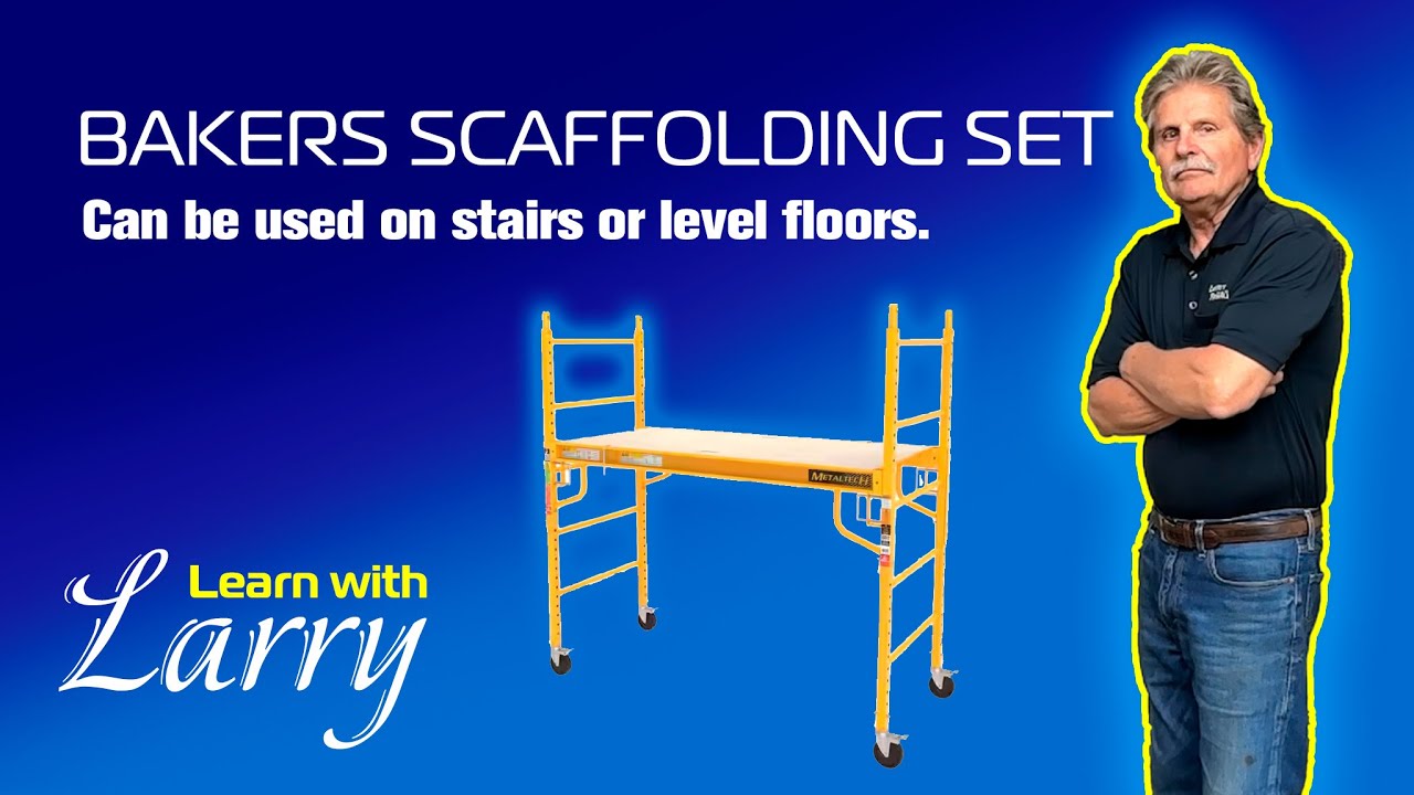 Baker Scaffolding Set | Safe & Adjustable Work Platform