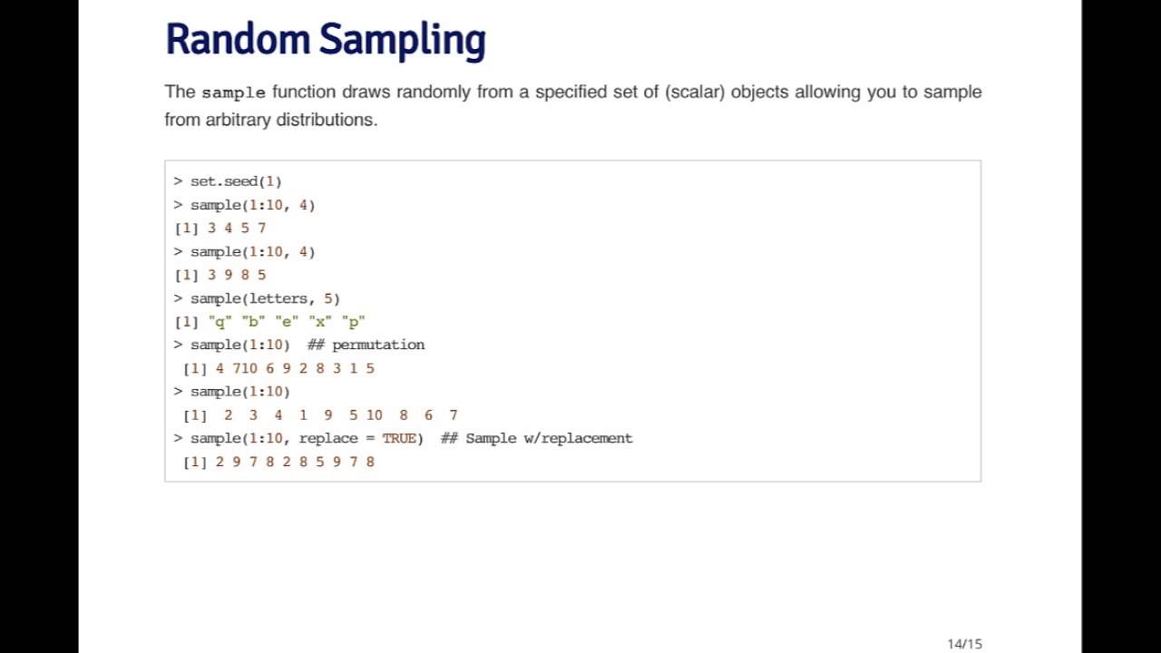 Simulation   Random Sampling HD 720p