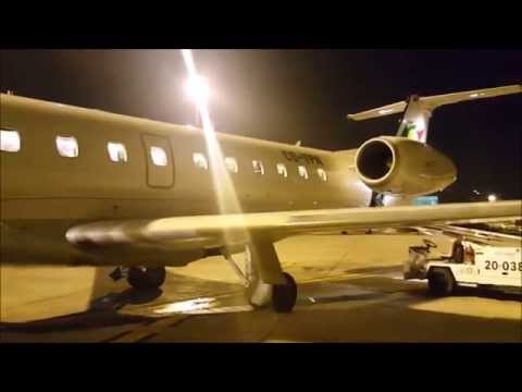 Portugalia Airlines Embraer 145 Lisbon LIS - Porto OPO *Full flight*