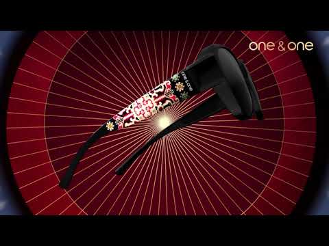 one&one® Polarized Myopia Over Glasses Sunglasses for Men & Women Dunhuang Mural Series