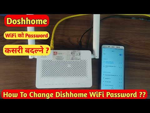 How To Change WiFi Password Of Dishhome FiberNet In Mobile | Digital Help Nepal