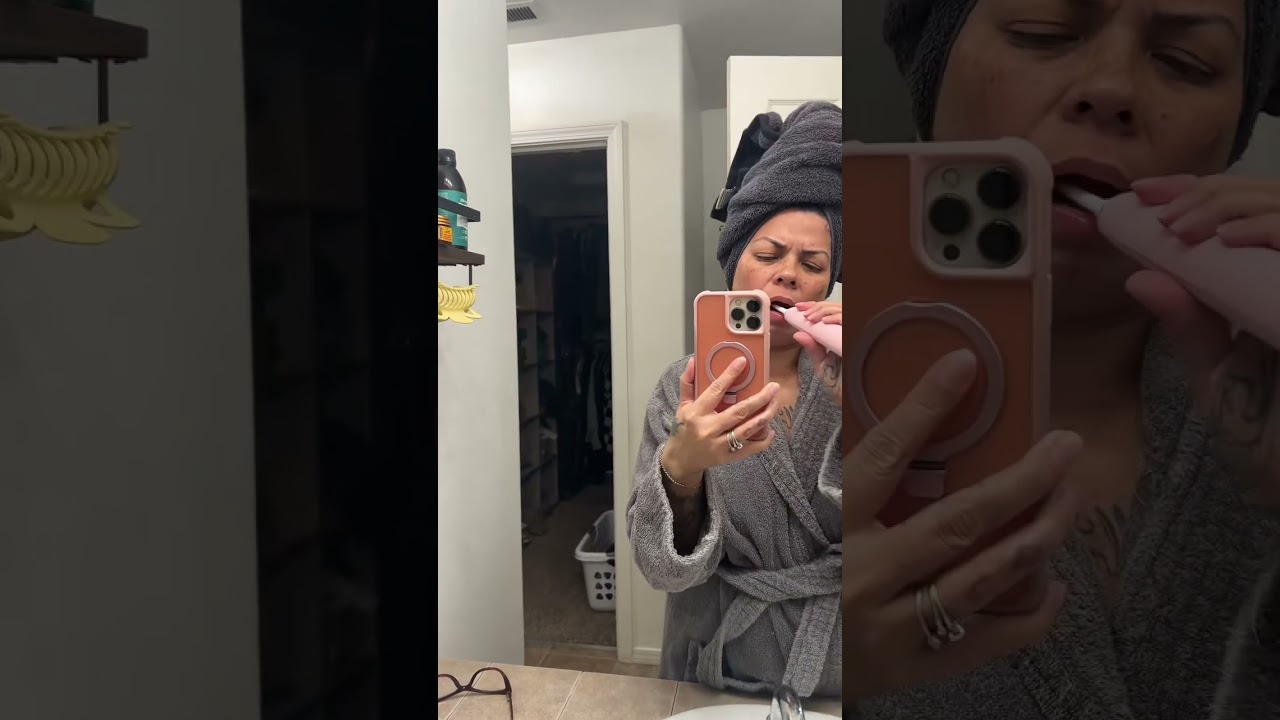 Keep all those gross particles off your tooth brush! Get this sterilizer! Link in comments!