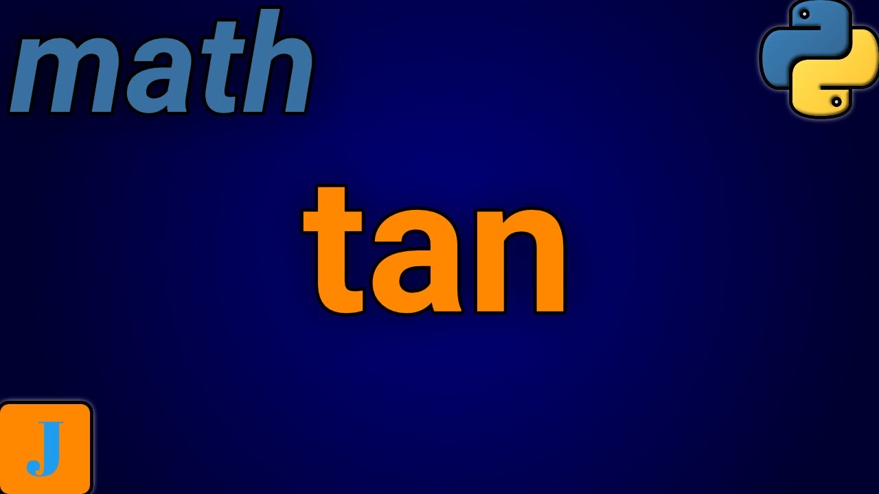 Python math.tan