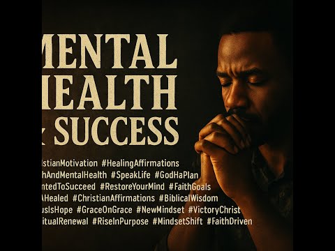 “Mental Health & Biblical Success | Powerful Christian Motivation & Healing Affirmations