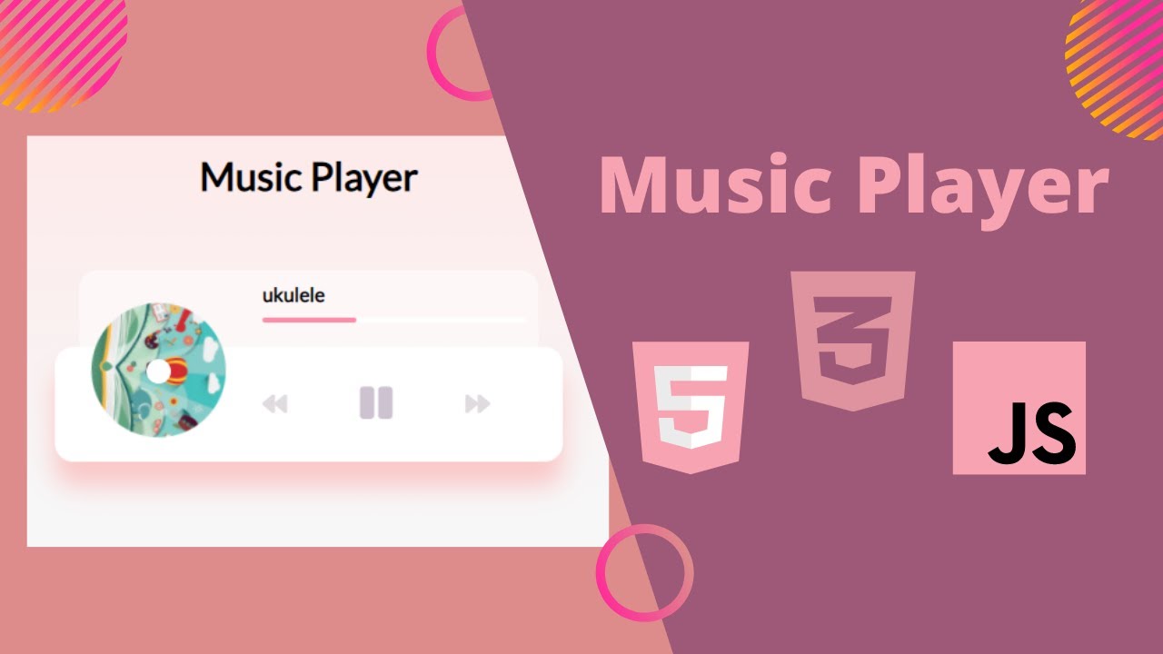 Build a Music Player | HTML CSS  JAVASCRIPT | Vanilla JavaScript