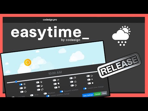 [FREE RELEASE] Easytime - Time and weather management by Codesign ...