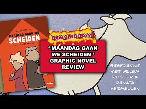 129. Maandag gaan we scheiden (Graphic Novel - Willem Ritstier)