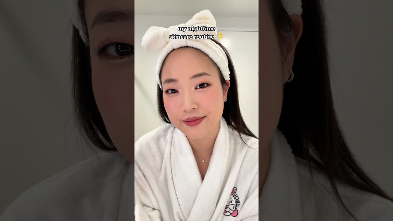 my 8-step nighttime skincare routine 🌛✨