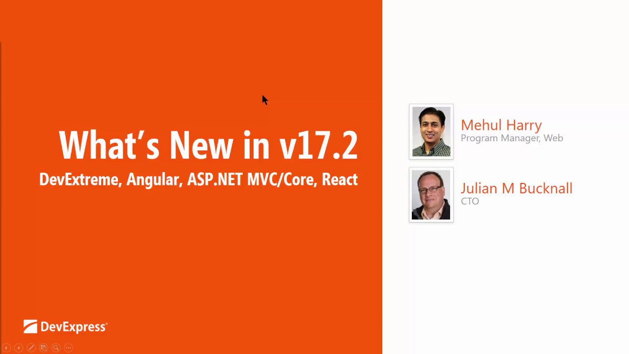 New in v17.2 - DevExtreme HTML/JS Controls