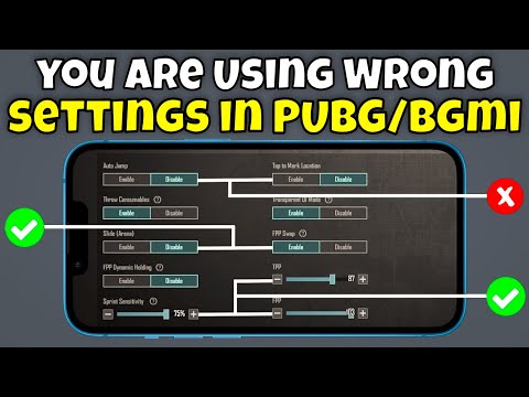 STOP Using These Wrong Settings Before 2025 | BEST Pro Settings Guide | Bgmi / Pubg Mobile