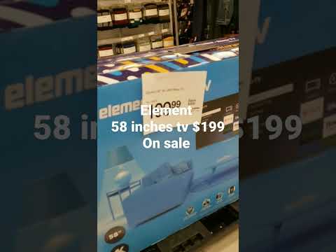 Element 58 inches tv $199 on sale at ta target today #target #electronic #element