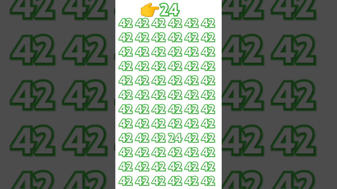 find the number - 24 #shorts