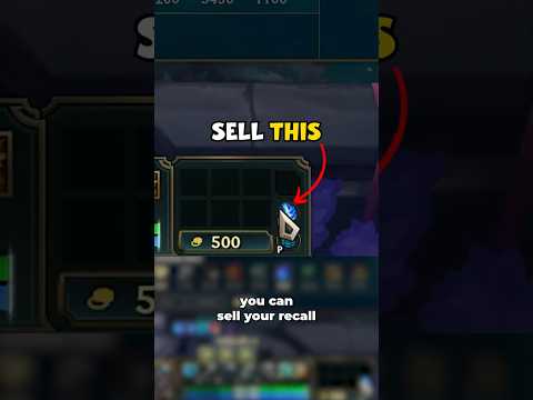 You can SELL your Recall now