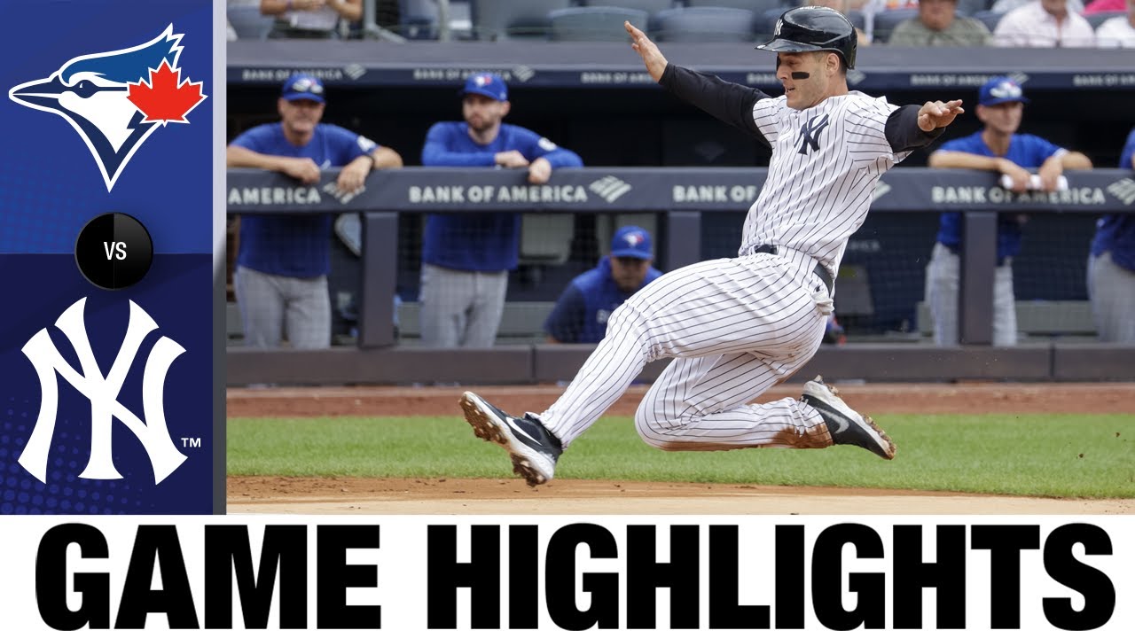 Blue Jays vs. Yankees Game Highlights (8/21/22) | MLB Highlights