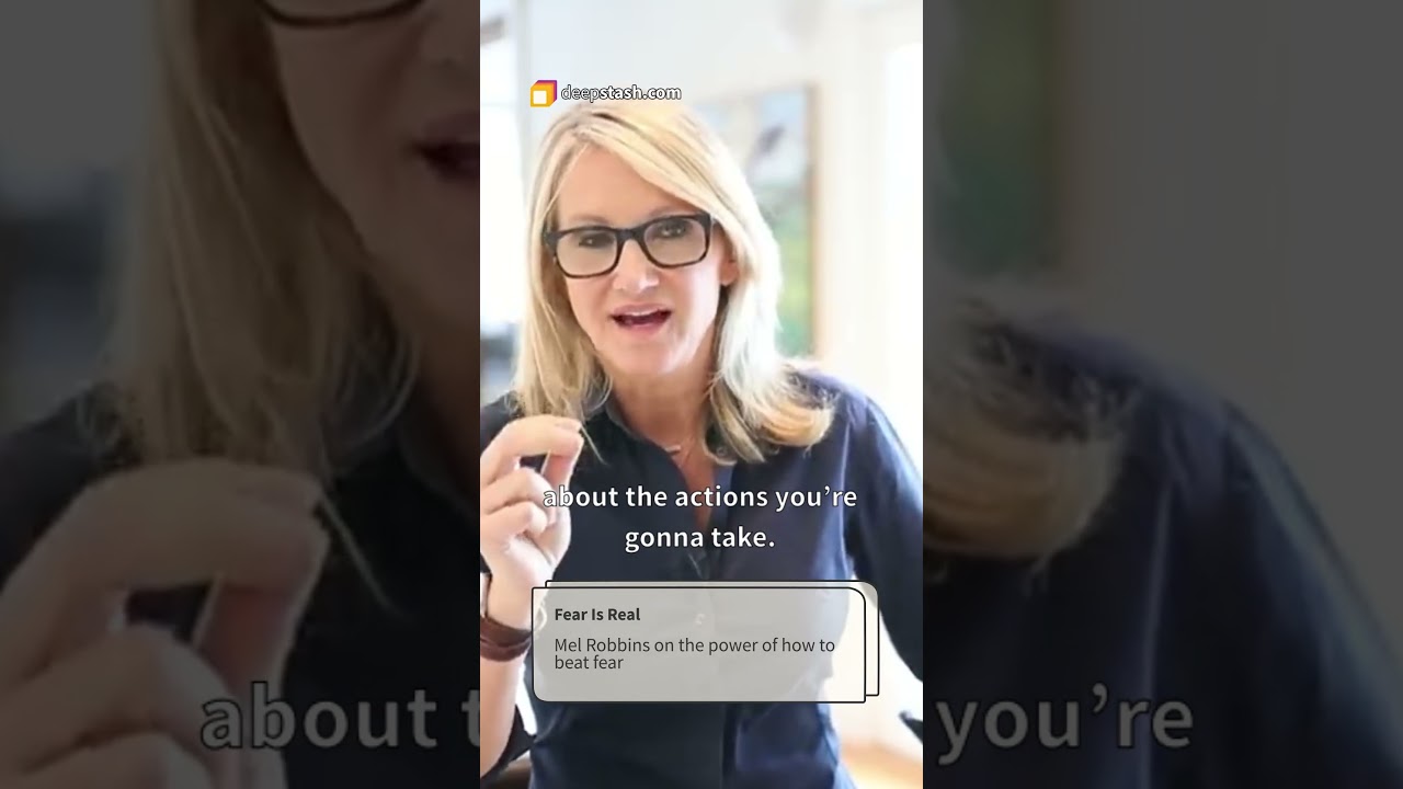 🔥 How to Beat Fear and Axiety | Mel Robbins #shorts