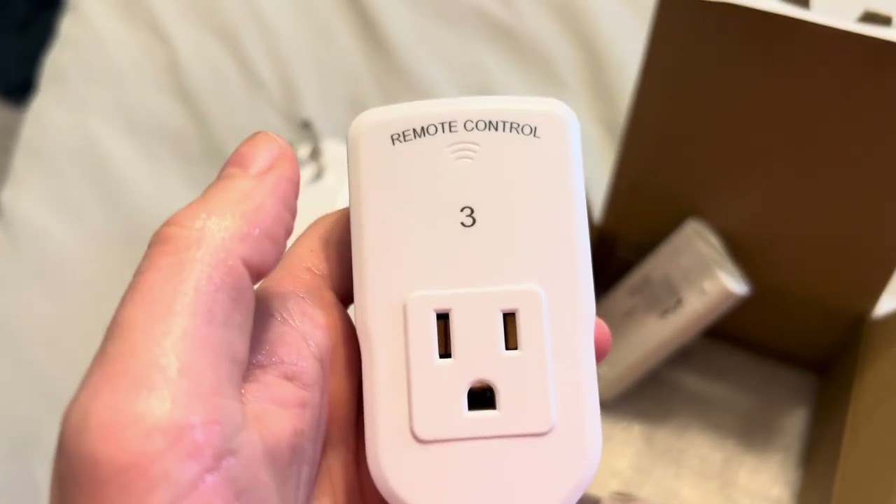 Review of BN LINK Wireless Remote Control Electrical Outlet Switch for Lights, Fans, #amazonfinds