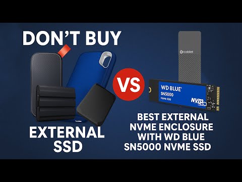 Best External NVMe Enclosure for WD Blue SN5000 SSD - External NVME Enclosure Installation