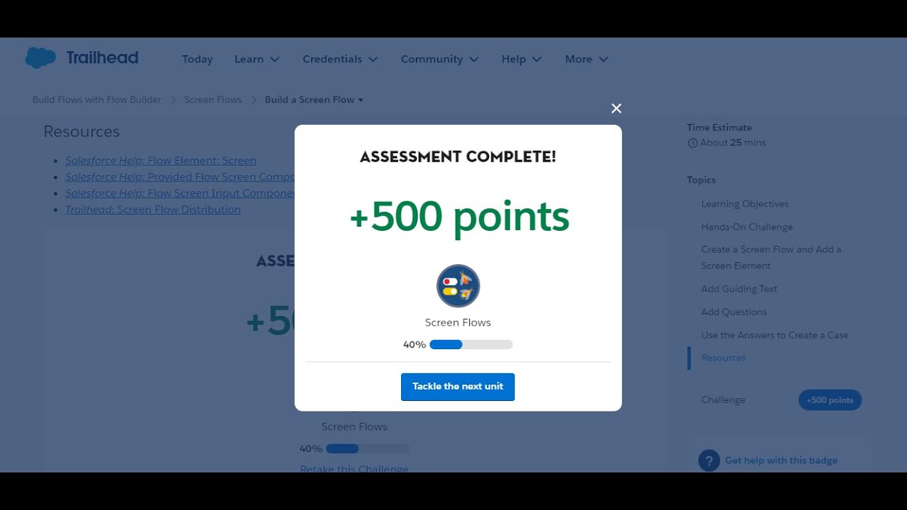 Build a Screen Flow | Screen Flows | Trailhead Salesforce #Manojtechsolution