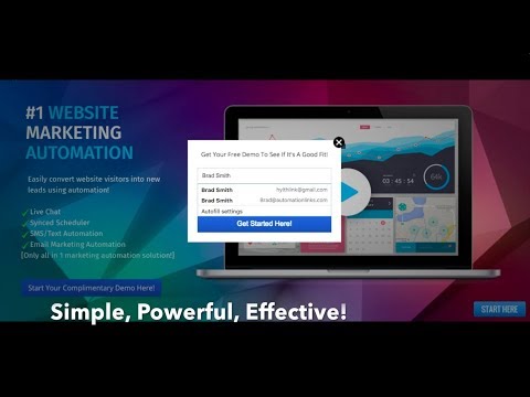 #1 Website Marketing Automation Software