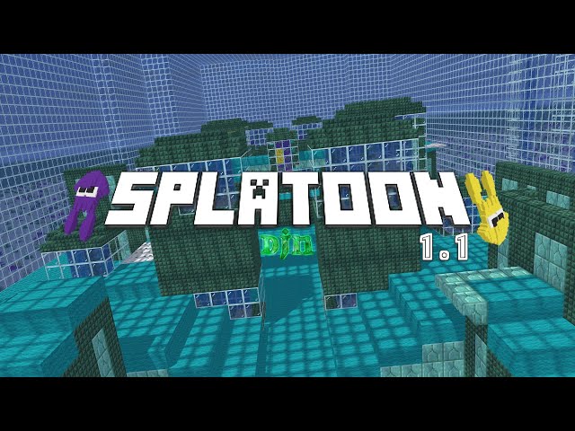 SplatoonDJN (Splatoon in Minecraft!) [OPTIFINE REQUIRED] Minecraft Map