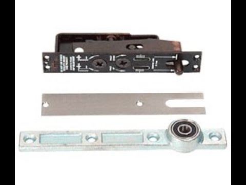 Jackson J580BS Heavy Duty Adjustable Center Hung Walking Beam Type Top Pivot with Brushed Stainless