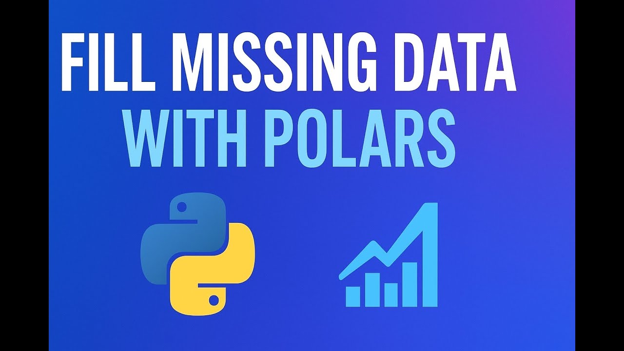 Polars Tutorial 28: Filling in missing data using polars