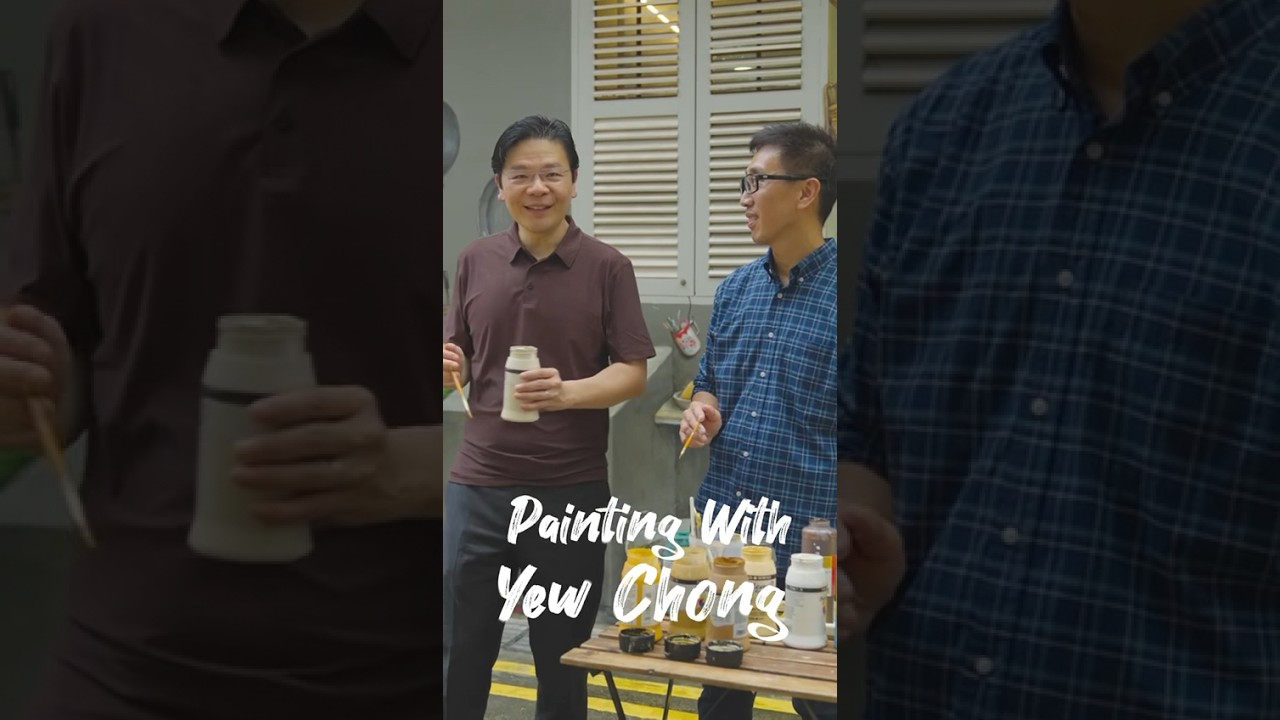 Join artist Yew Chong and me as he shares his passion for mural painting.