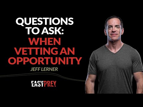 Vetting Business Opportunities with Jeff Lerner